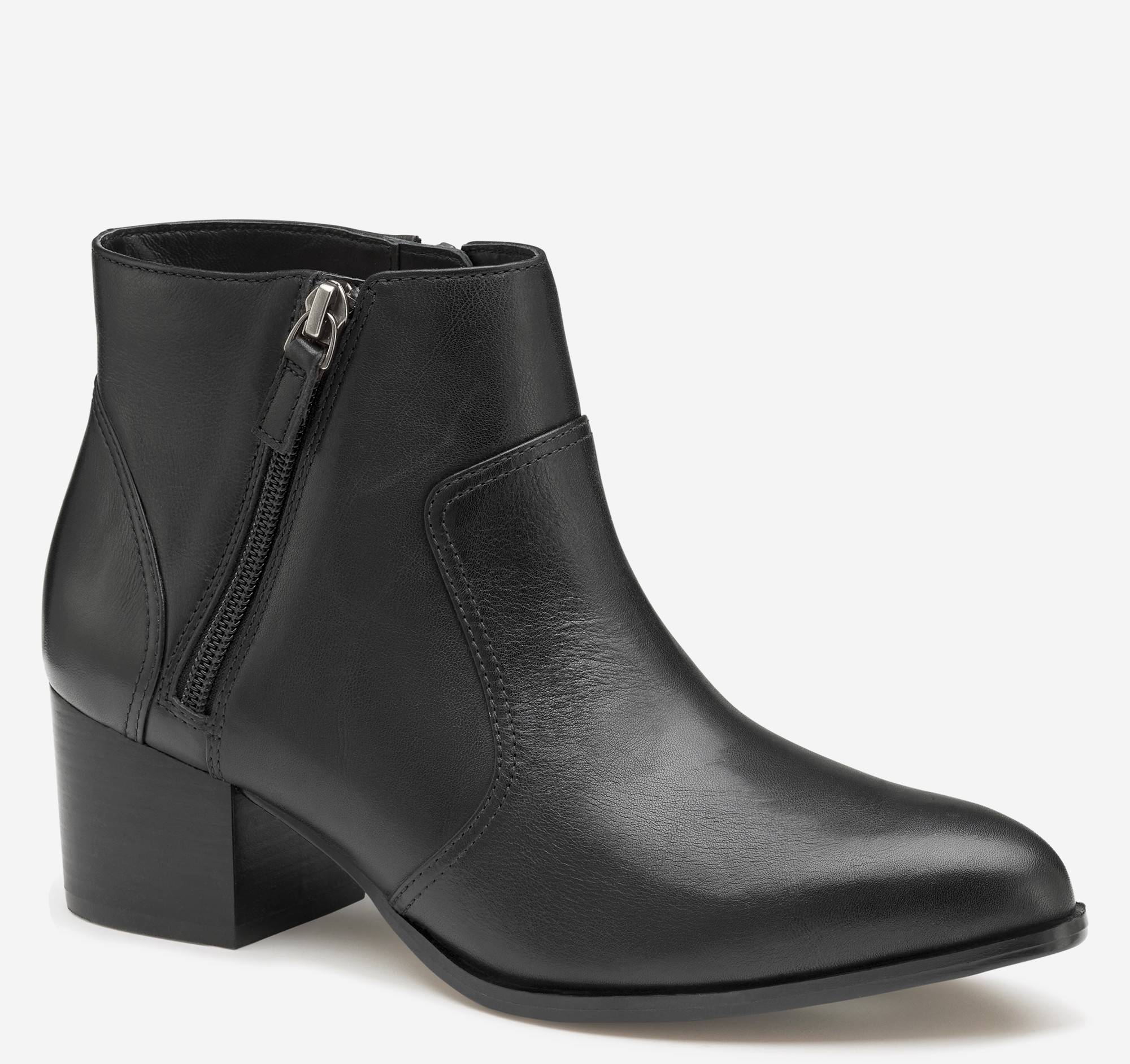 Trista Double-Zip Bootie