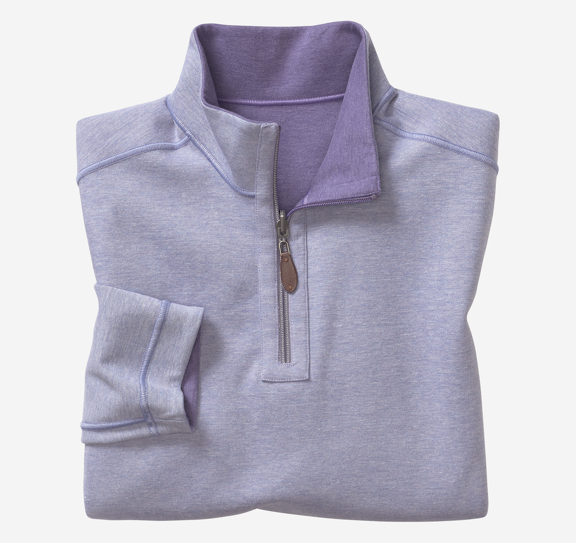 Reversible Solid Quarter-Zip