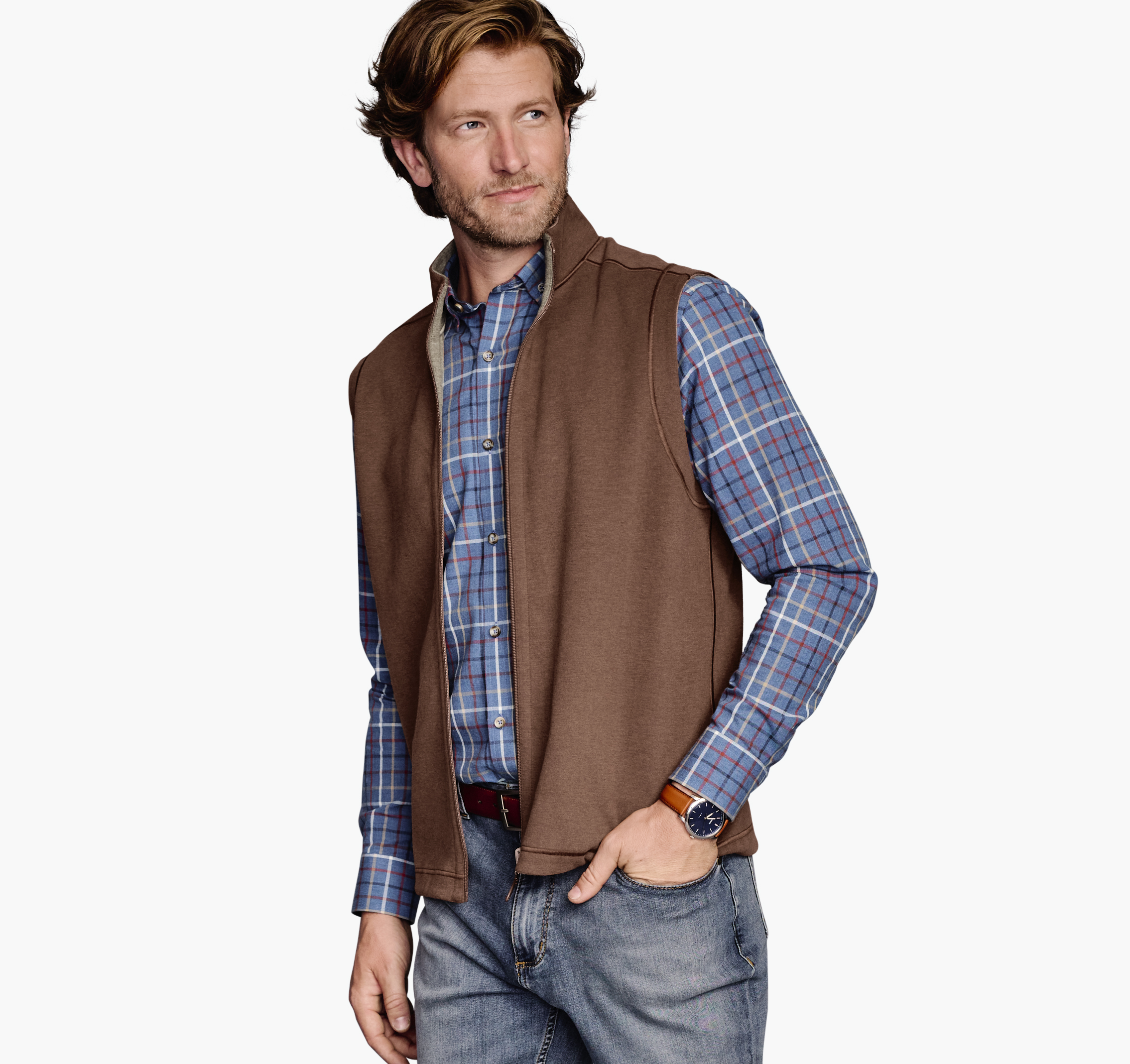 Reversible Solid Vest